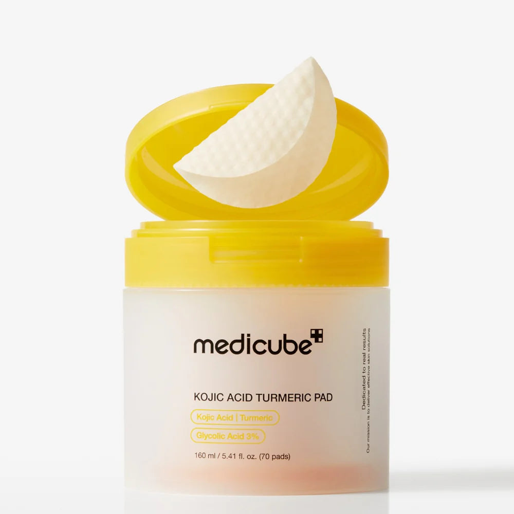 MEDICUBE - Kojic Acid Turmeric Toner Pad – Beautique
