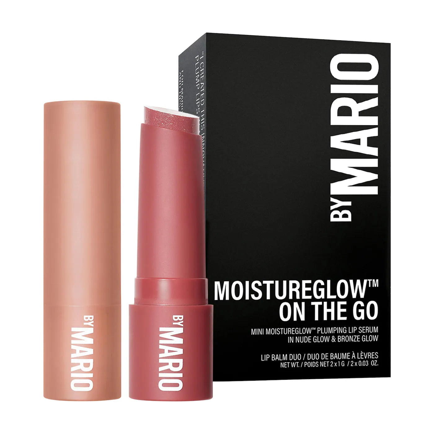 MAKEUP BY MARIO - Mini MoistureGlow™ On The Go Plumping Lip Serum Duo ...