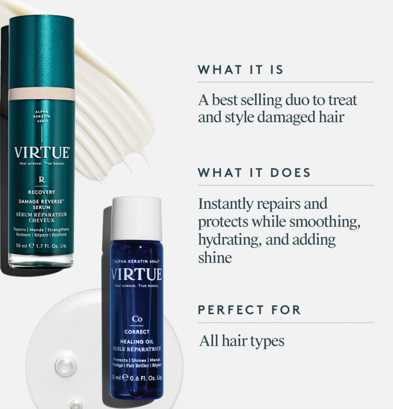 VIRTUE - Daily Damage Repair Essentials – Beautique