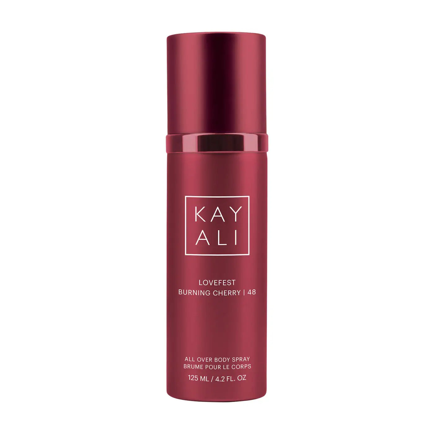 KAYALI - LOVEFEST BURNING CHERRY | 48 Body Spray | 125 mL – Beautique