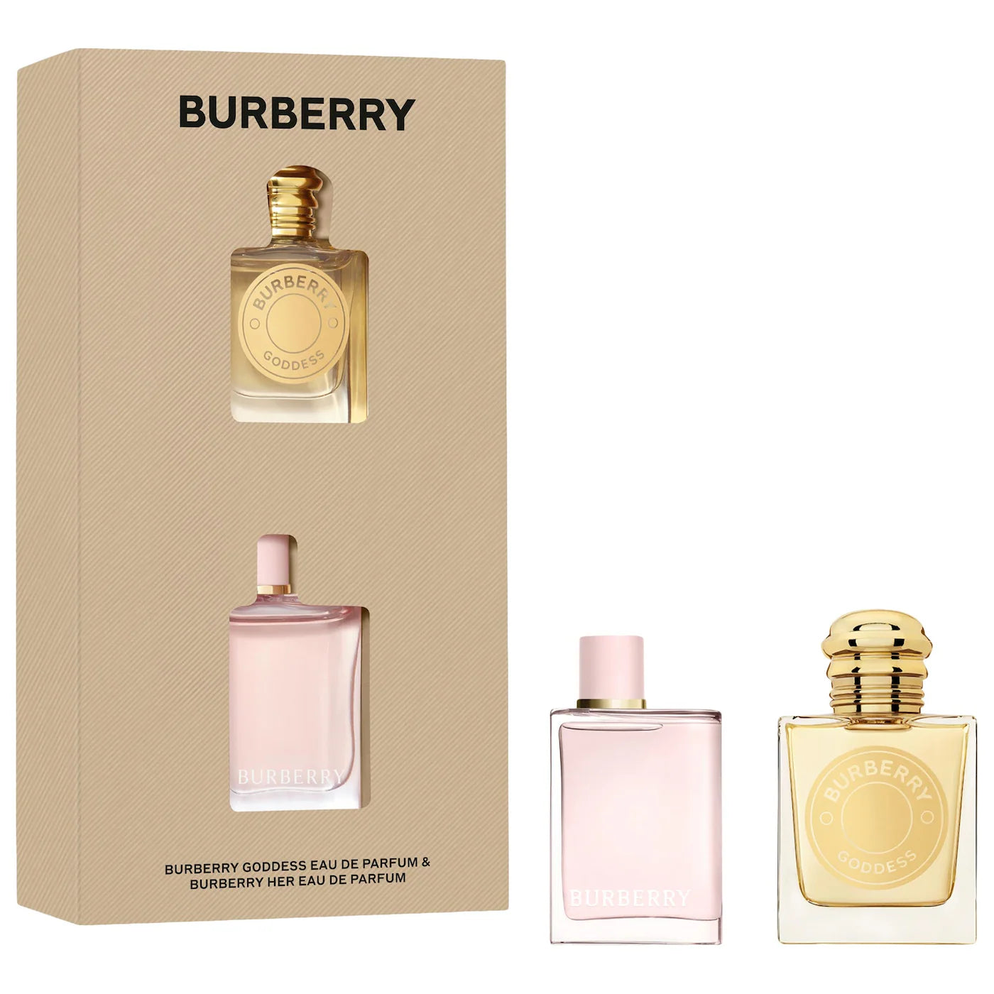 BURBERRY - MINI HER & GODDESS PERFUME DUO SET – Beautique